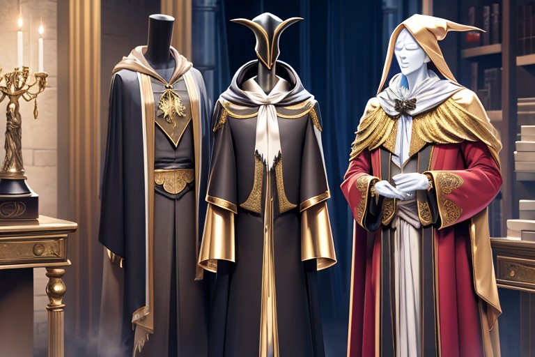 Some fancy Wizarding Robes — Yodayo