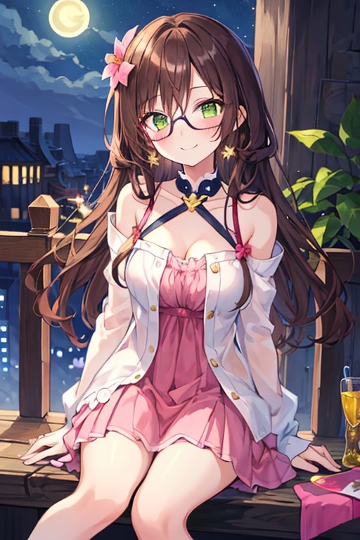 Pretty night — Yodayo