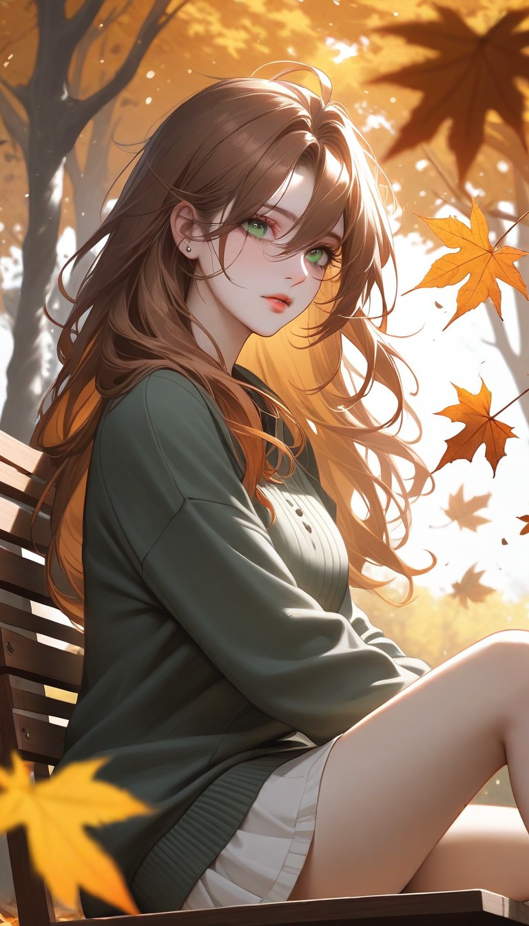 "I long for the cozy feeling of autumn" — Yodayo