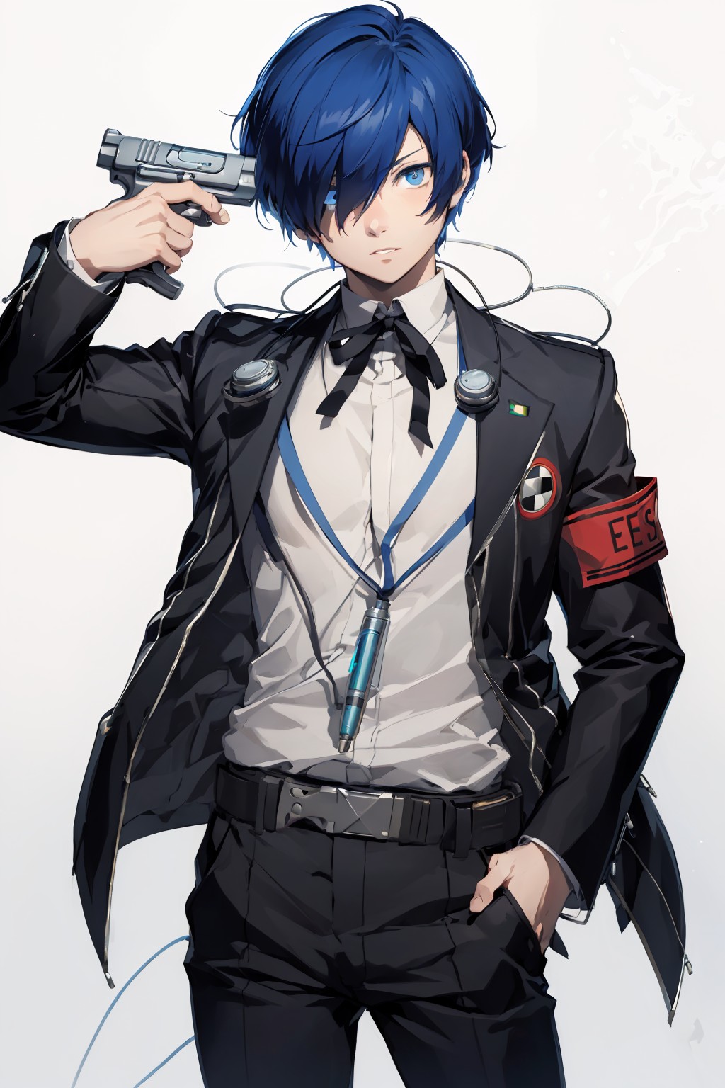 makoto persona 3 gun — Yodayo