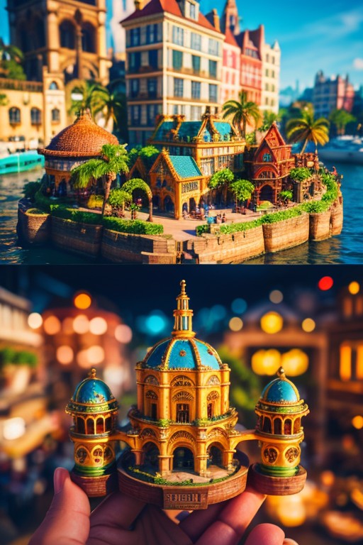 Tiny town — Yodayo