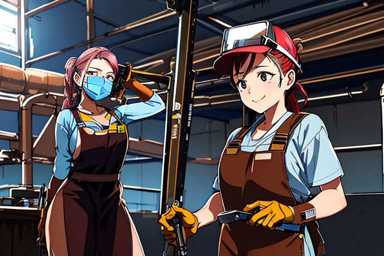 Oh yeah, we welding today — Yodayo