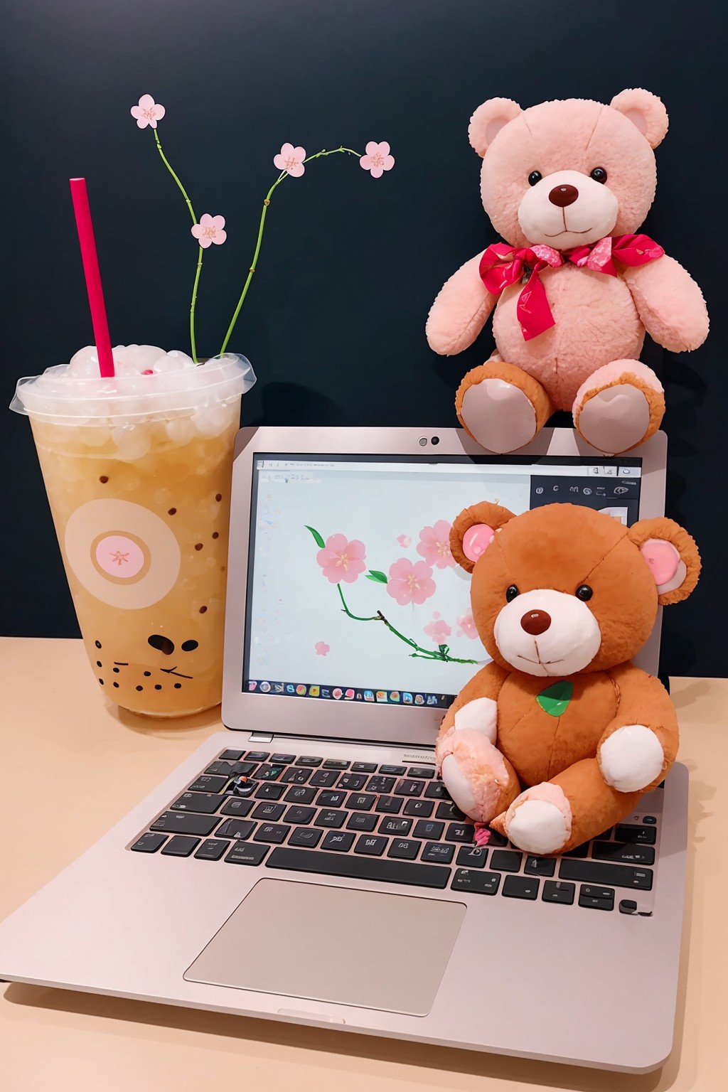 Just a random desk display — Yodayo