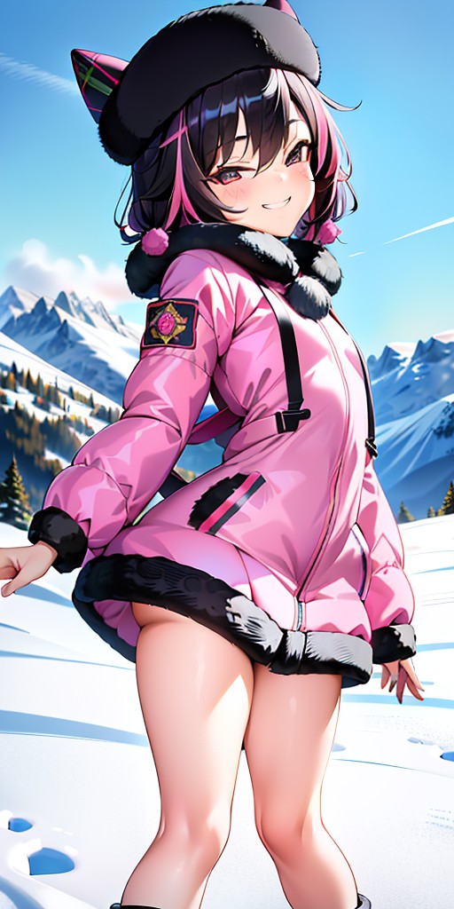 OC Ema in the winter — Yodayo