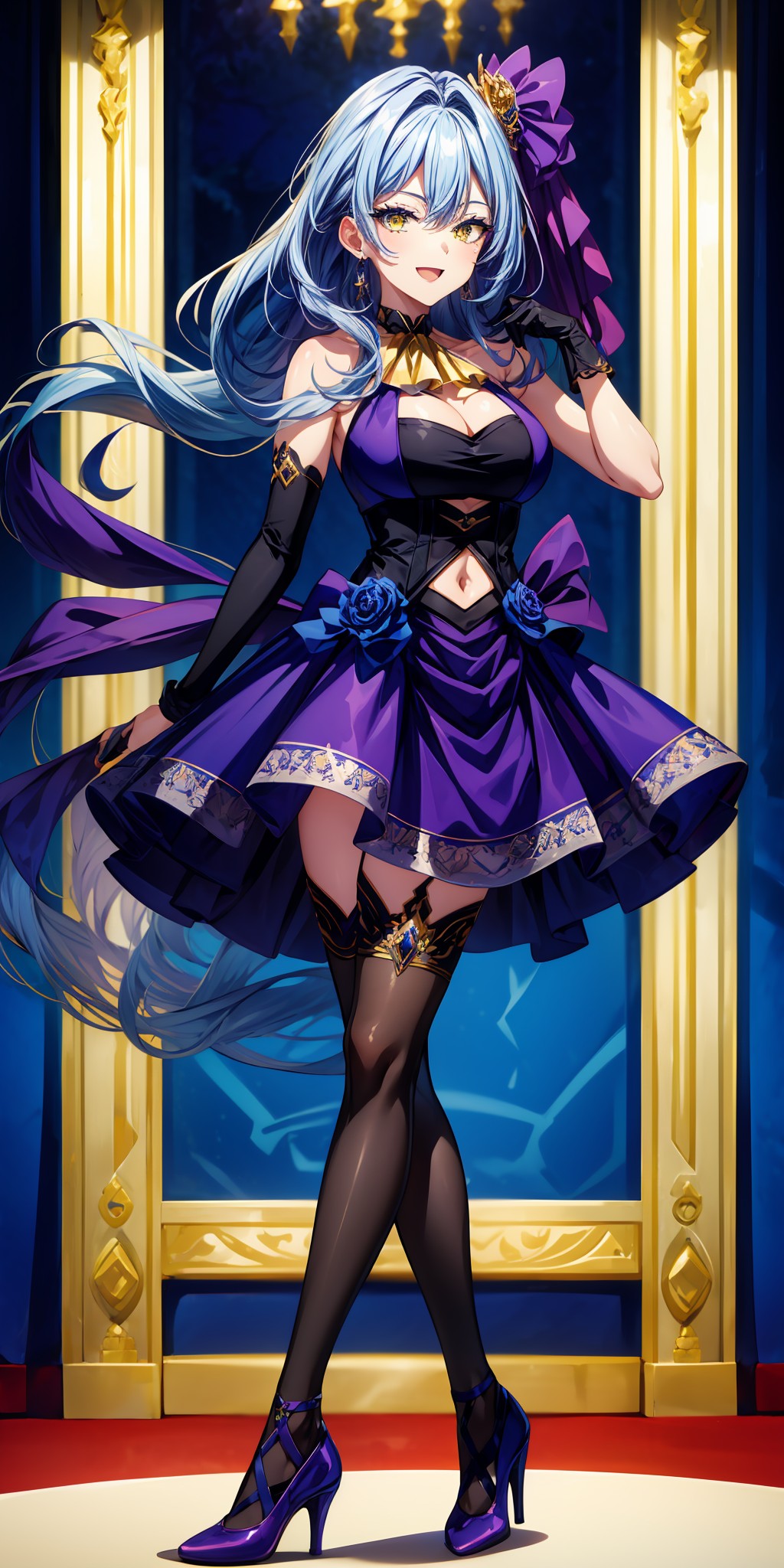 Millicent Bluenight — Yodayo