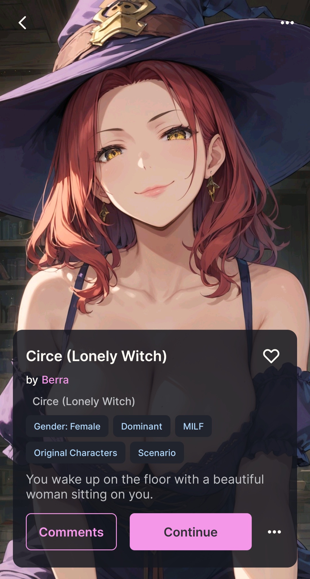 New Tavern Character! Circe (Lonely Witch) — Yodayo