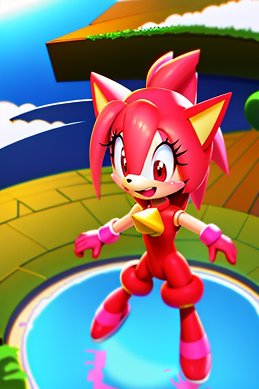 Why, it's Amy Rose of course!? — Yodayo