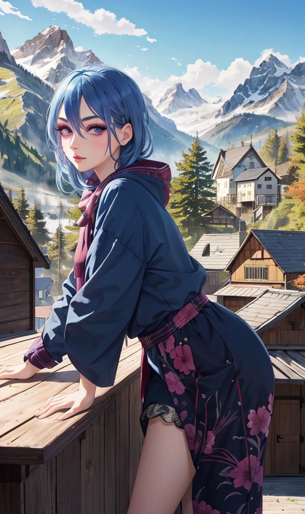 Girl in the mountains 3 — Yodayo