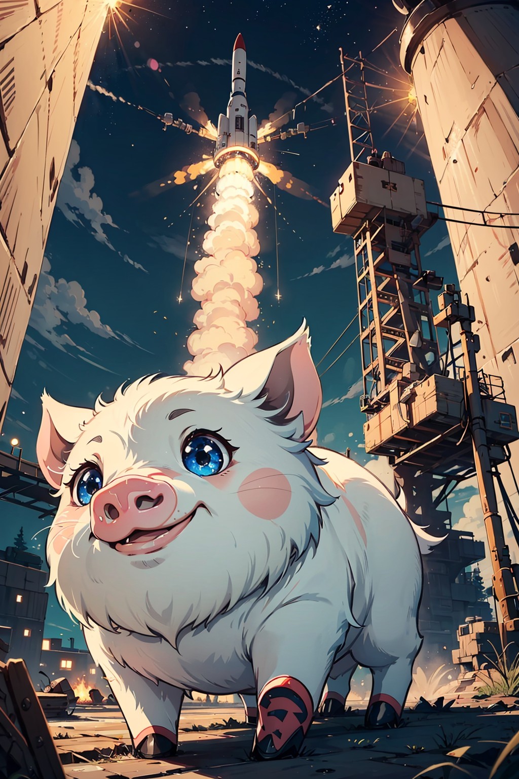 Piglet Dreams Big — Yodayo