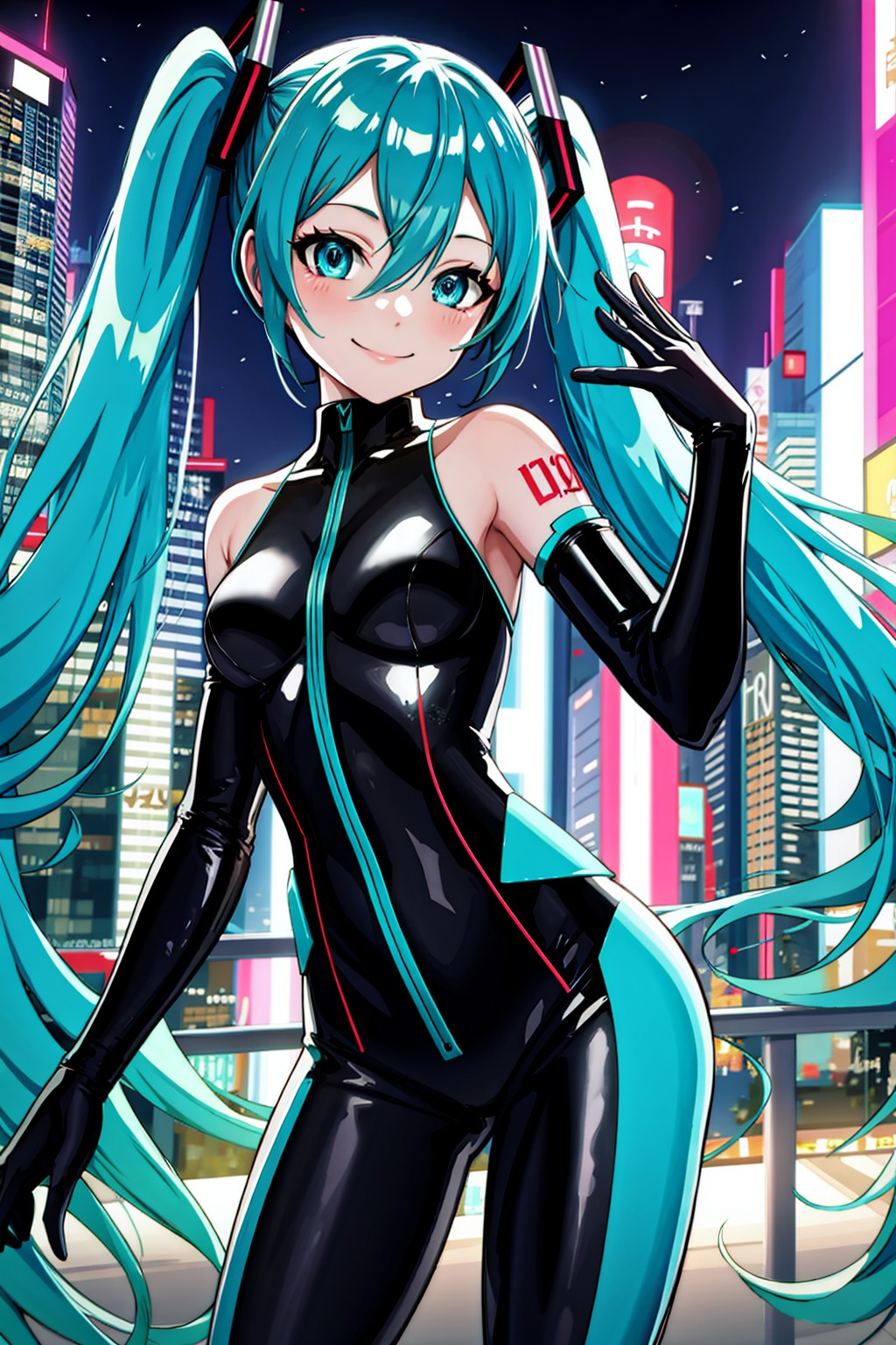Cyber Neo Miku — Yodayo