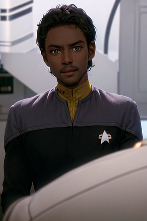 Lt Marcus beams down for technical support for Mila's troops — Yodayo