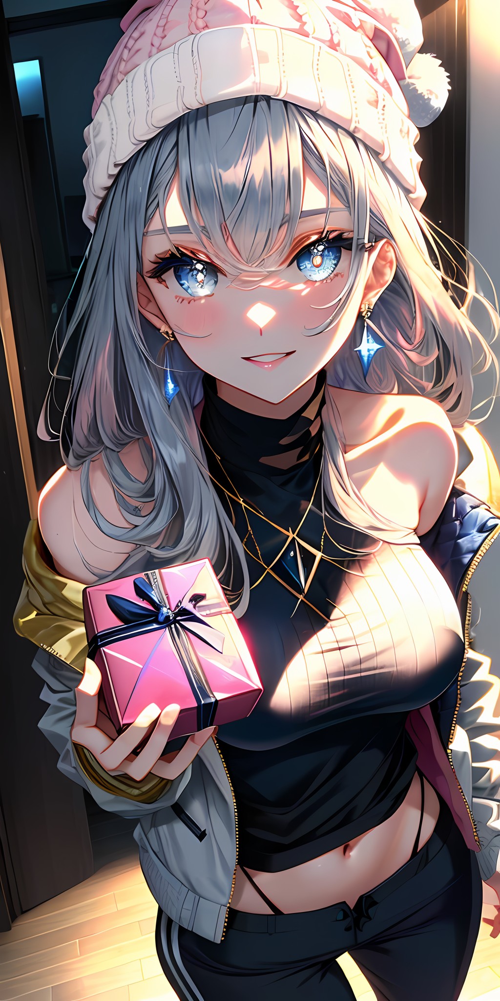 🎉Happy Birthday Rae🎊 (RaeChristmas#14: Pink Beanie) — Yodayo