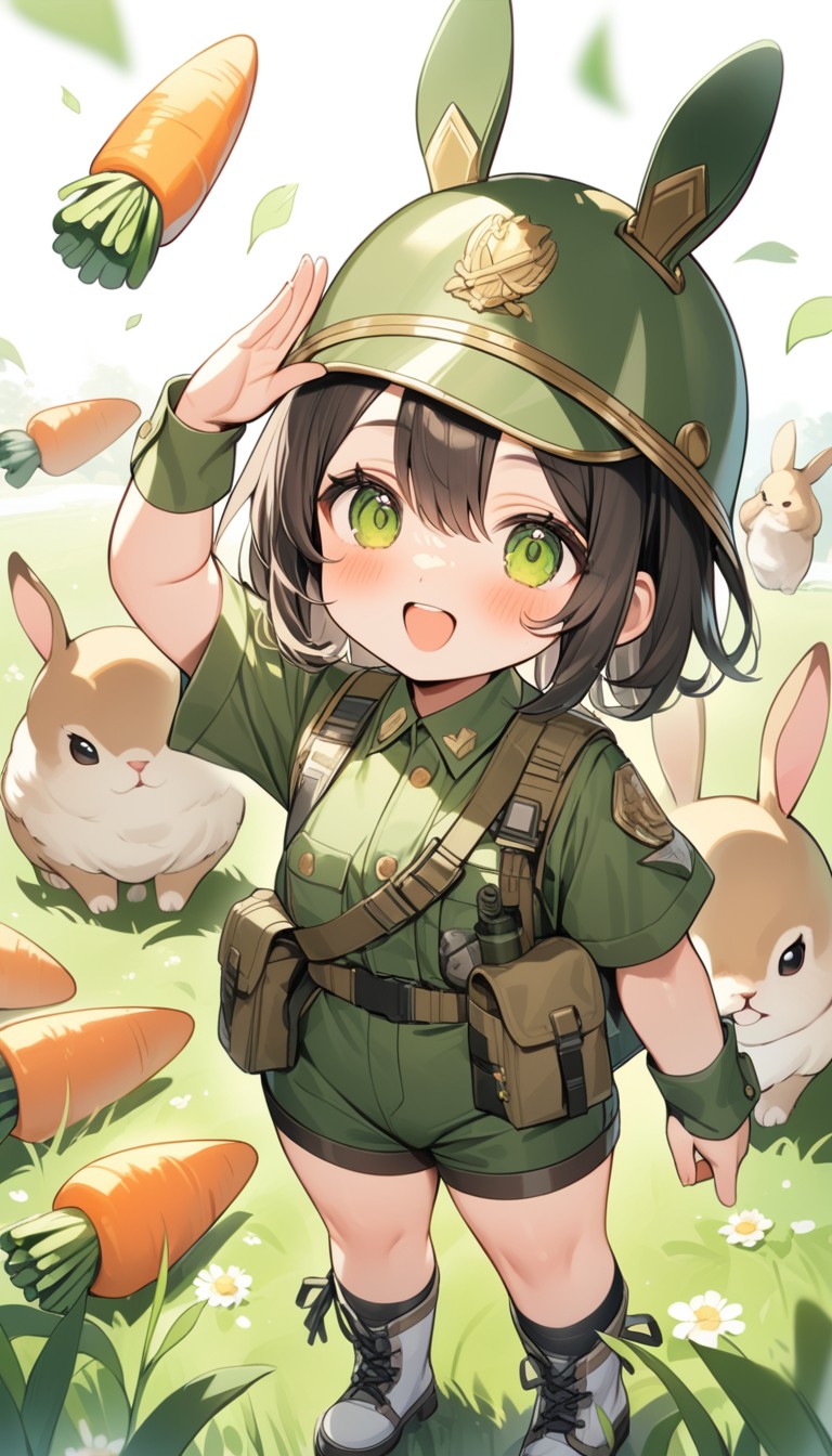 Bunny Commander leftovers — Yodayo