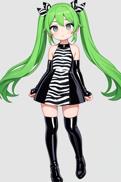 Chibi zebra latex — Yodayo