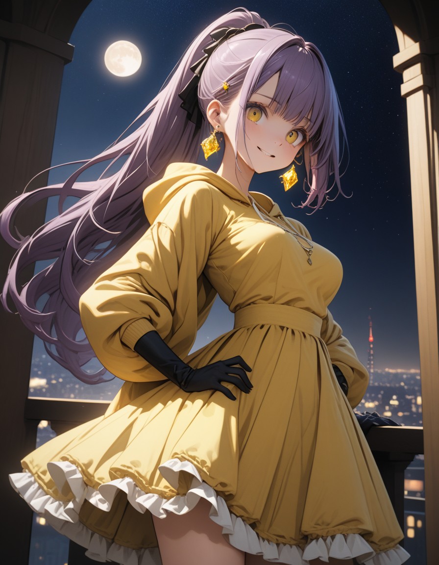 Hayashi Amaya Concept Mahou Shoujo themed after Hastur. — Yodayo