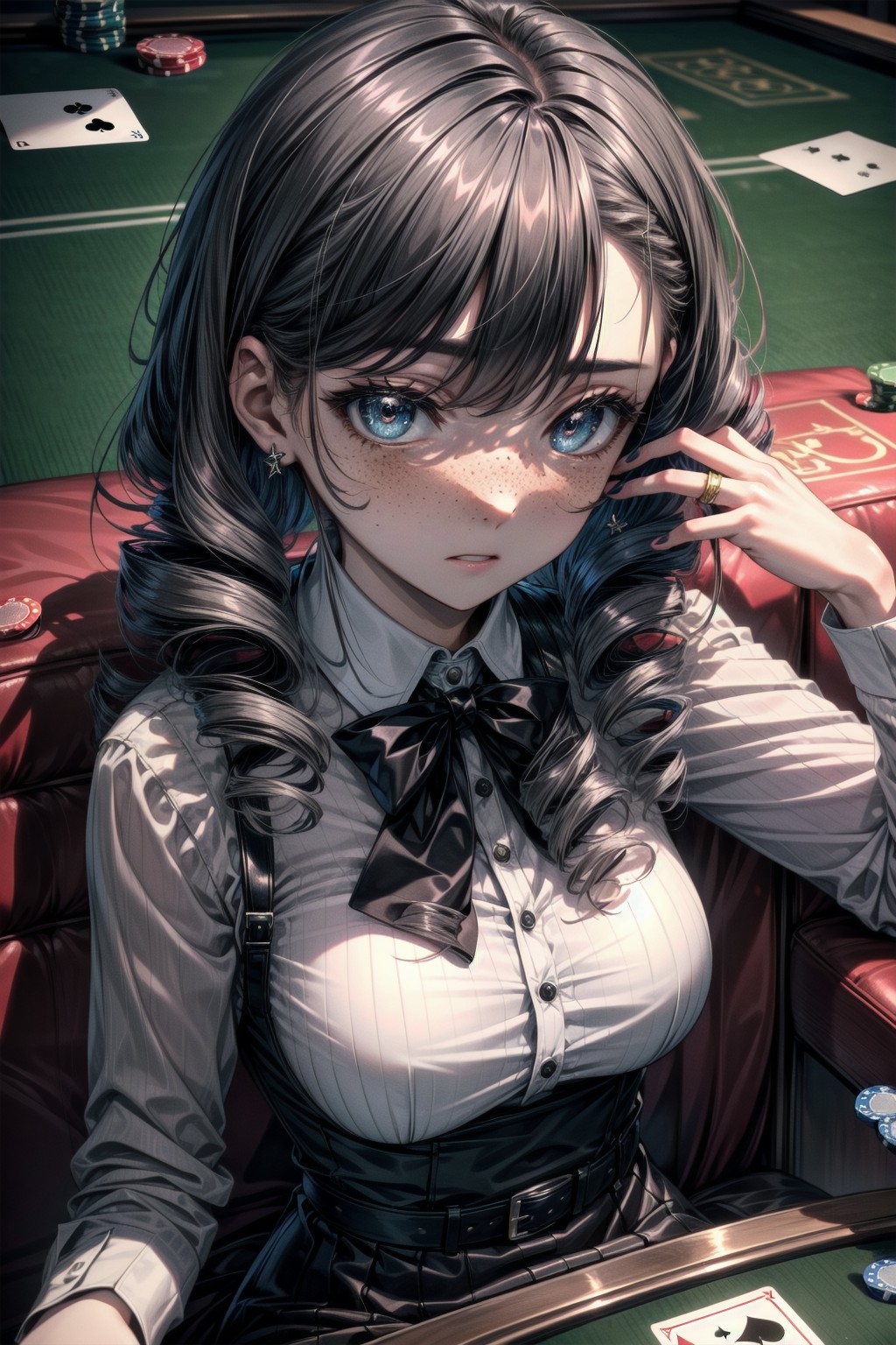 Nakano Saki won the rematch. — Yodayo