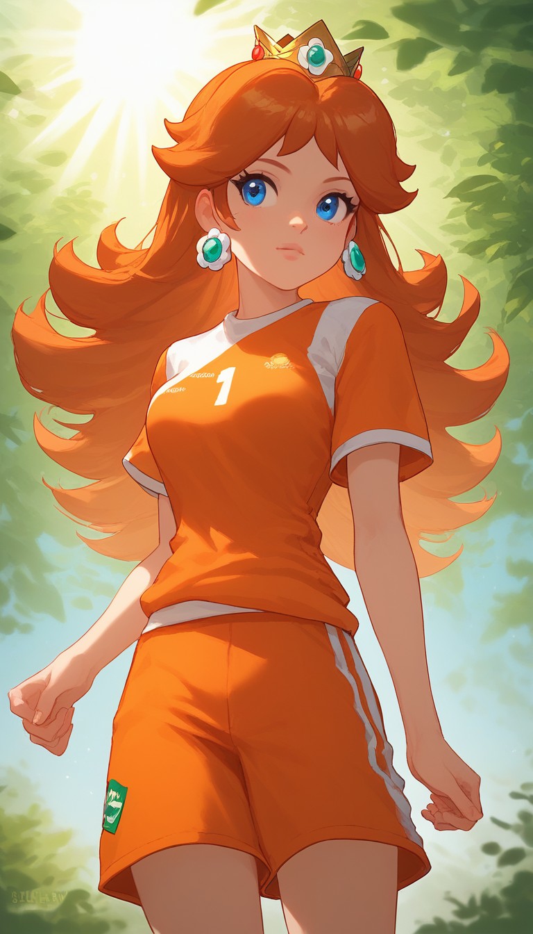 🧡 Daisy in her soccer outfit 🧡 — Yodayo