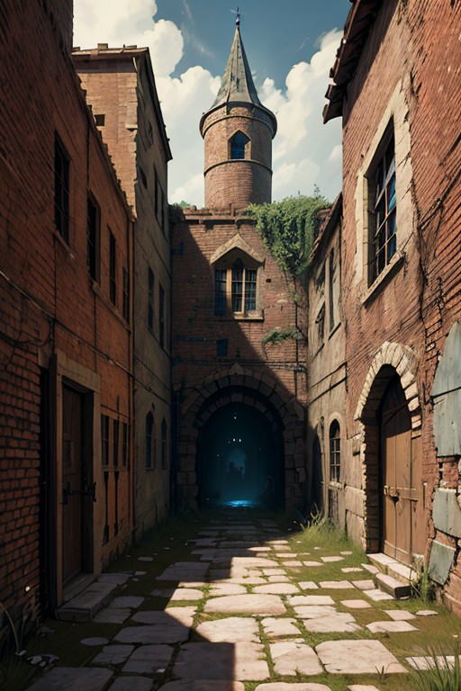 DND Alleyway — Yodayo