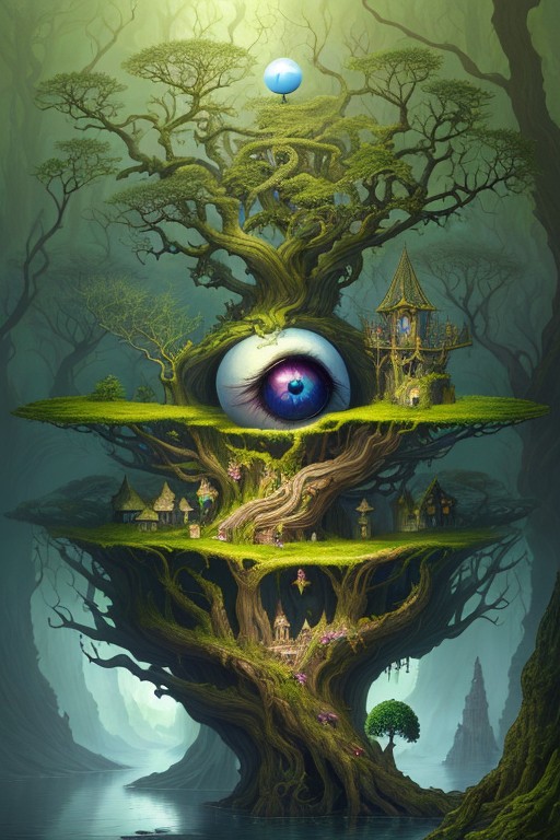 Eyeball Tree — Yodayo