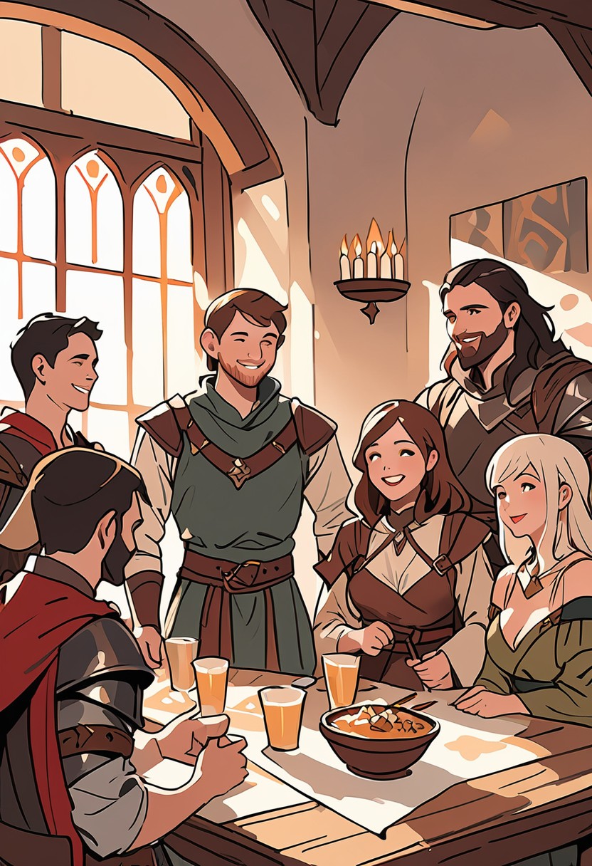 draw your dnd group party illustration 2 — Yodayo