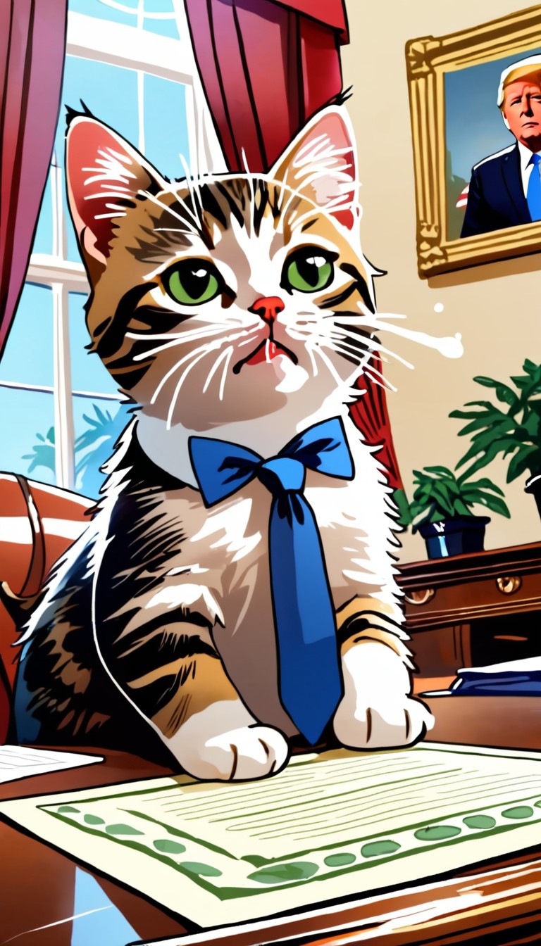 Kitten President — Yodayo