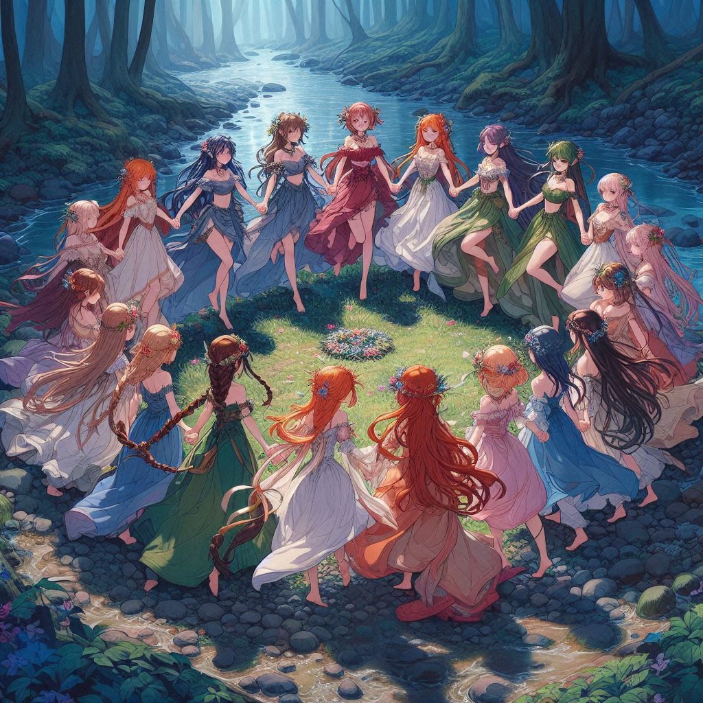 Nymphs: Lore in description (4 img) — Yodayo