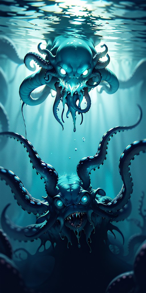 Nightmares and Horrors Octopus Terror x8 — Yodayo