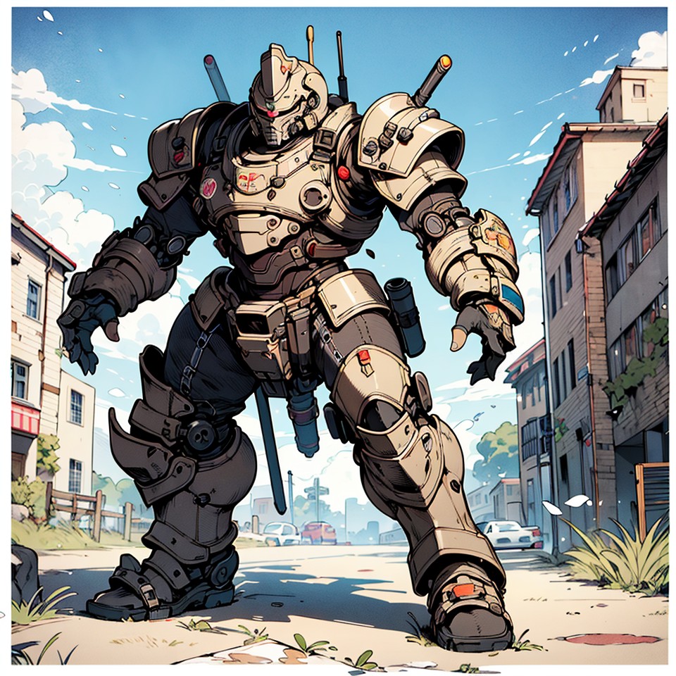 Modern power armor #2 — Yodayo