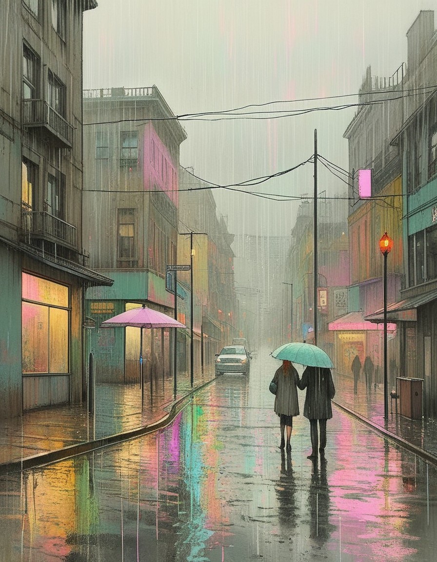 Pastel Rain — Yodayo