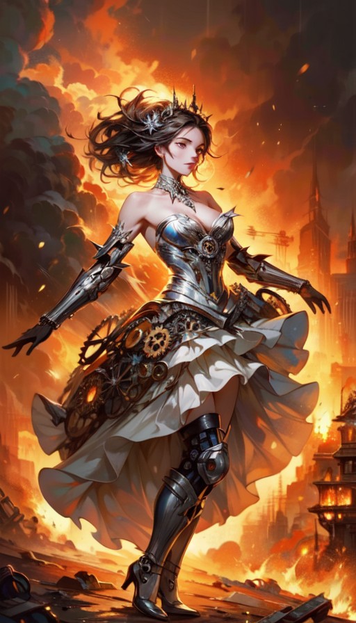 Clockwork beauty — Yodayo