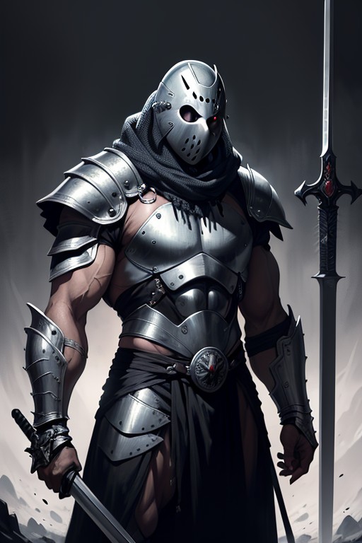 Jason Voorhees as dark fantasy character — Yodayo