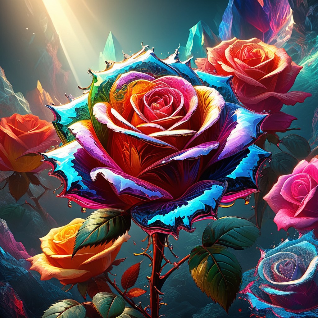 Crystal Roses — Yodayo