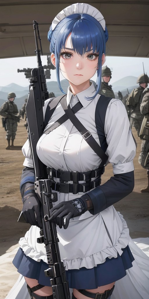 Elara Whitmore battle infantry maid — Yodayo