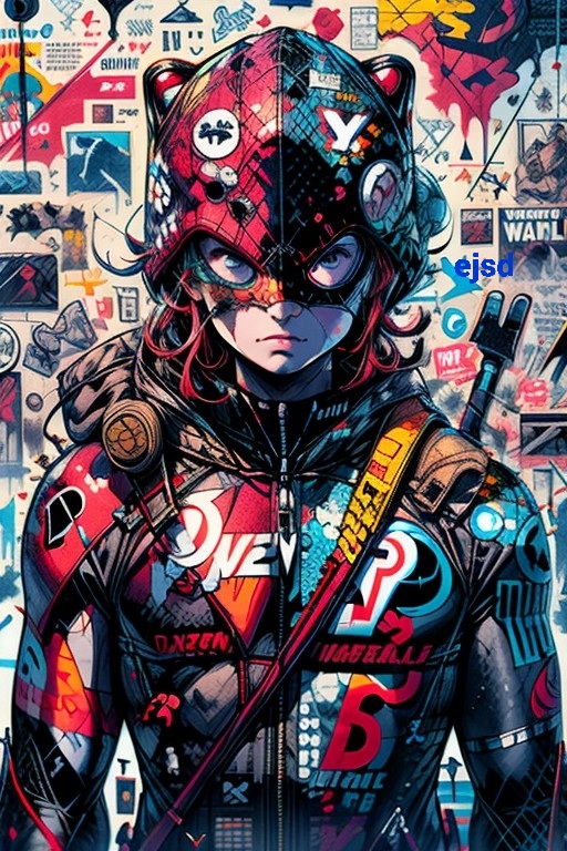 inspired by Daredevil💟. graffiti/toxic☠ — Yodayo