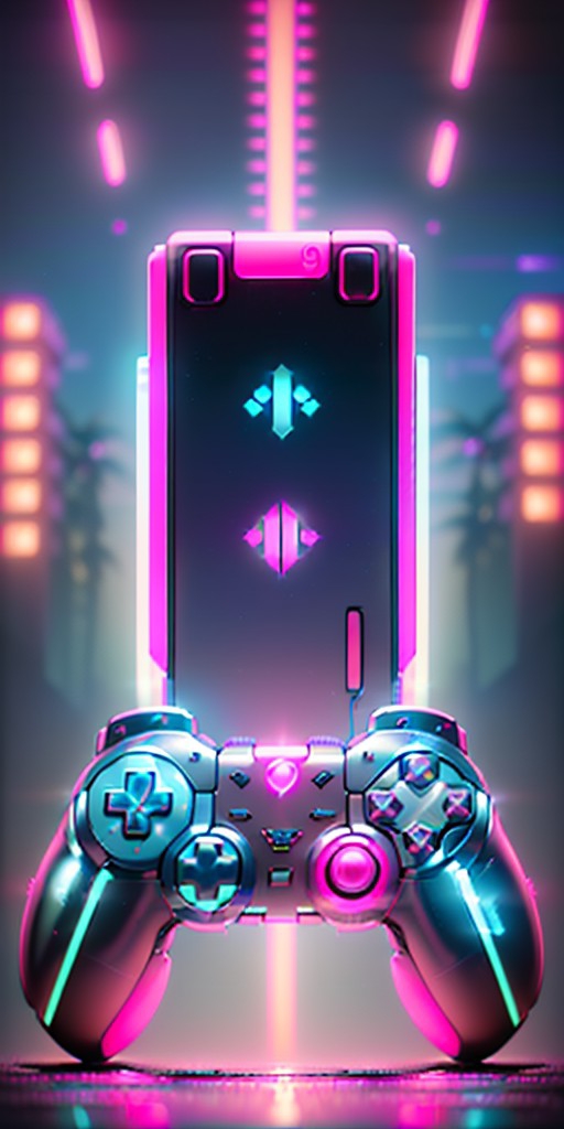 Retrowave Console Gaming x8 — Yodayo