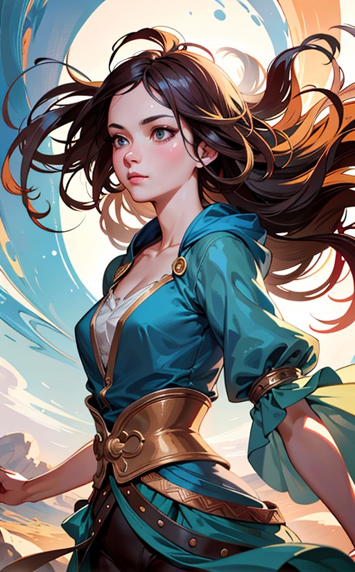 Wind elemental girl — Yodayo