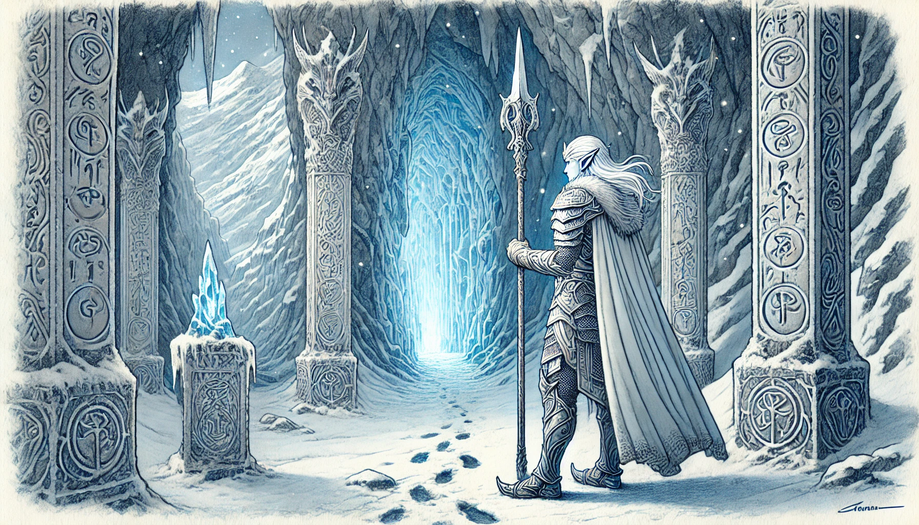 Frost Elf Warrior — Moescape