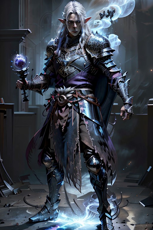 Armored wizard — Yodayo