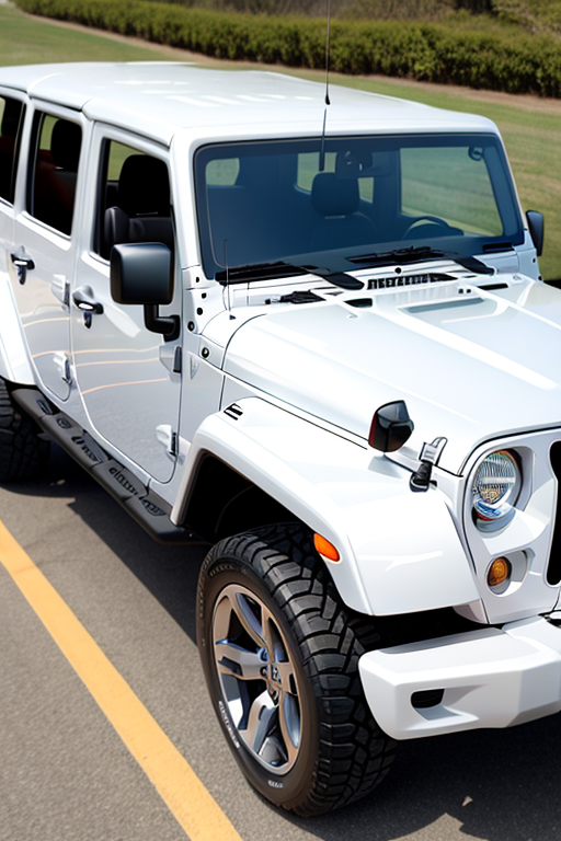 I put the new forgis on the jeep — Yodayo