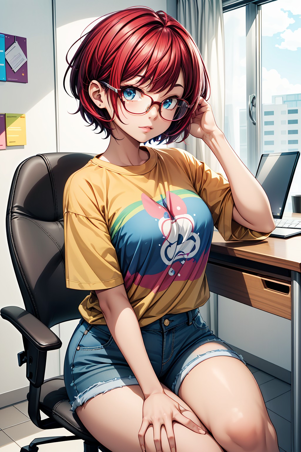 Ruby giving me a moment in her day #6 — Yodayo