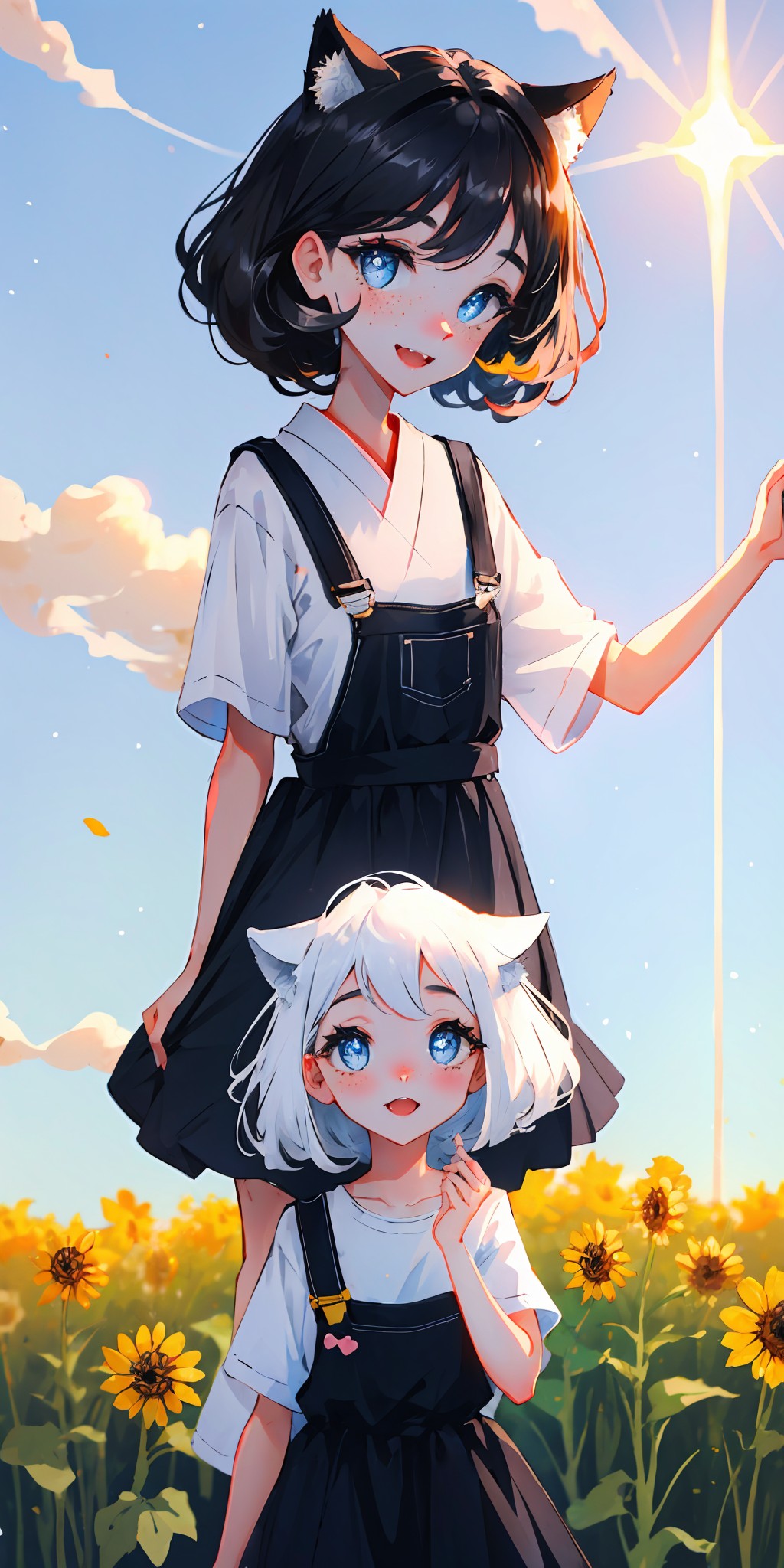 🤍Meka wants see all the flowers!!🤍 — Yodayo