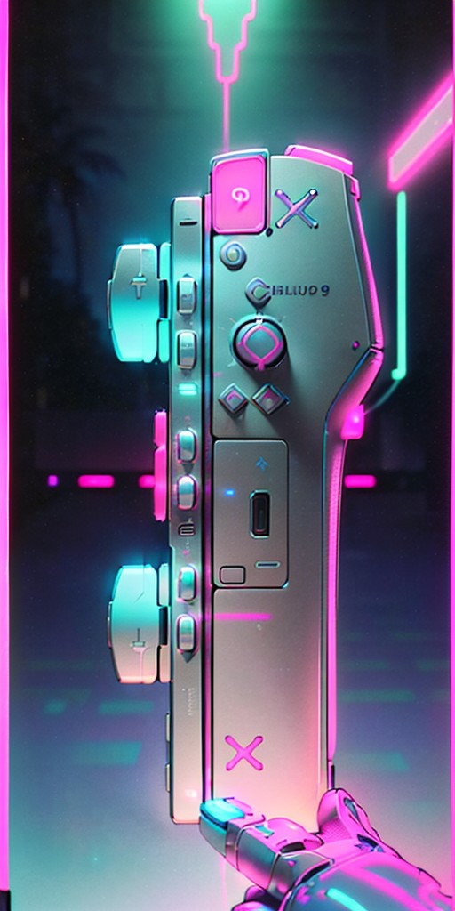Retrowave Console Gaming x8 — Yodayo