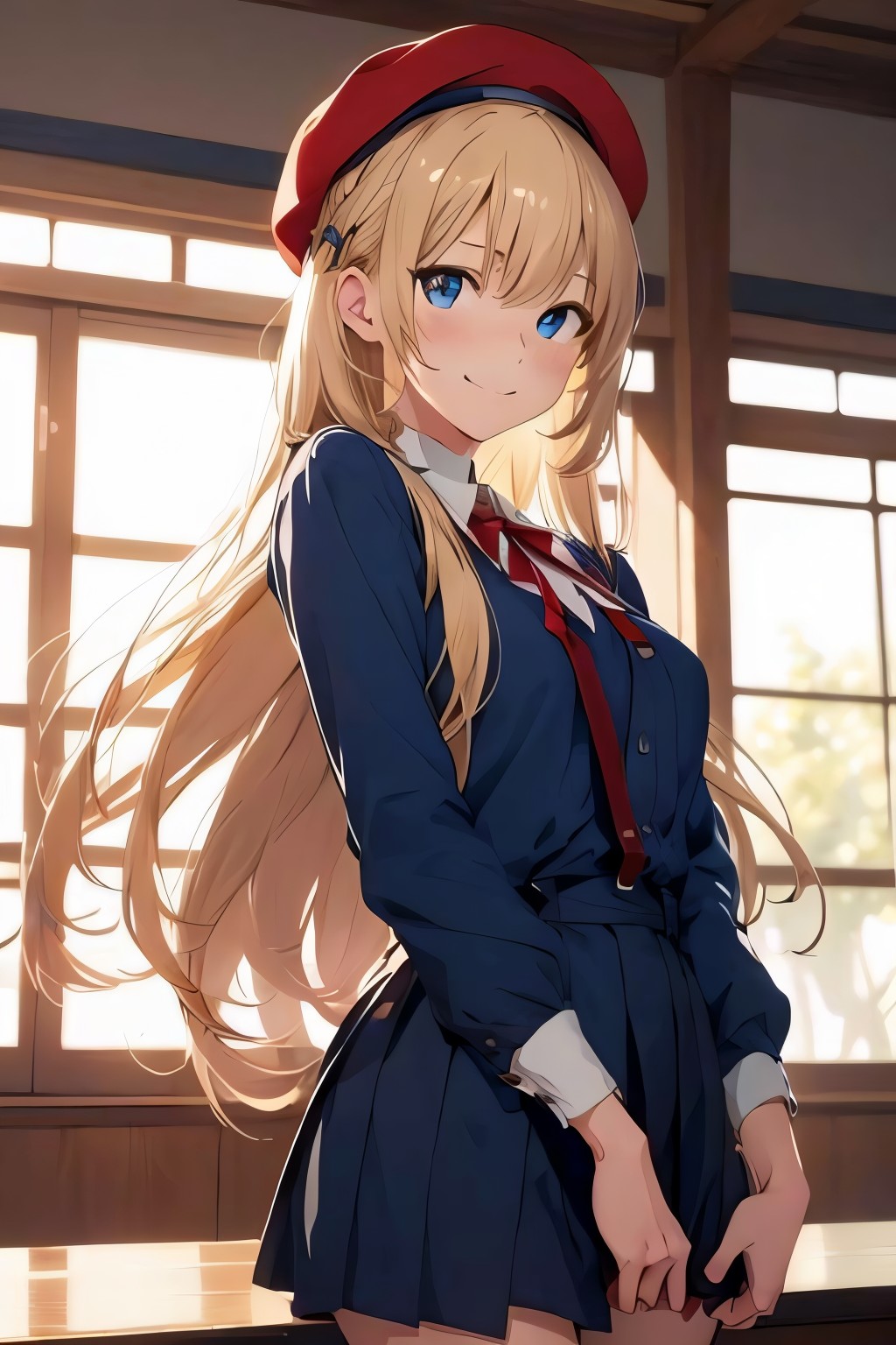 Look good in blue — Yodayo