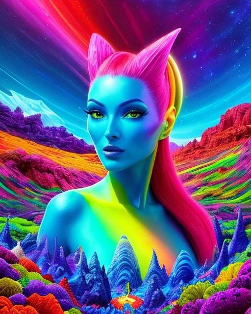 Alien Planet. Alien Girl. — Yodayo