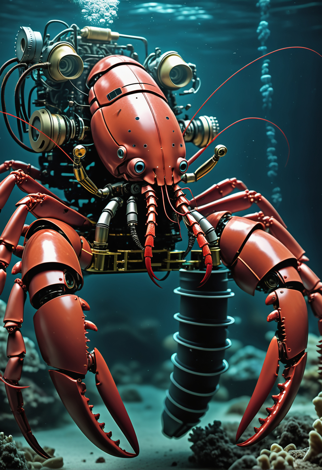 robotic lobster (3pics) — Yodayo