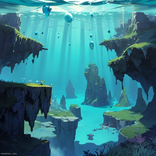 Collection of "Sunken Landscapes" — Yodayo