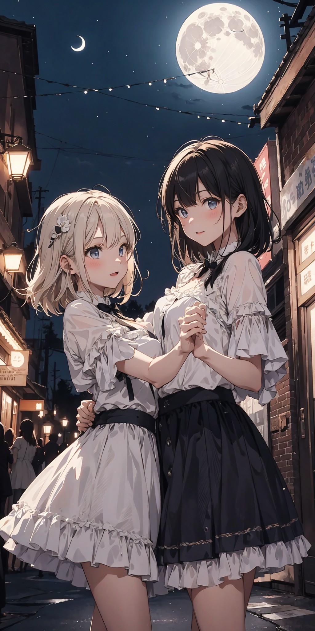 Dancing under the moon — Yodayo