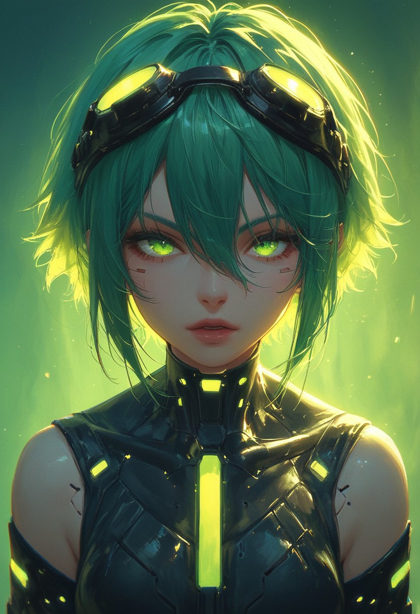 Cyber vocaloid — Yodayo