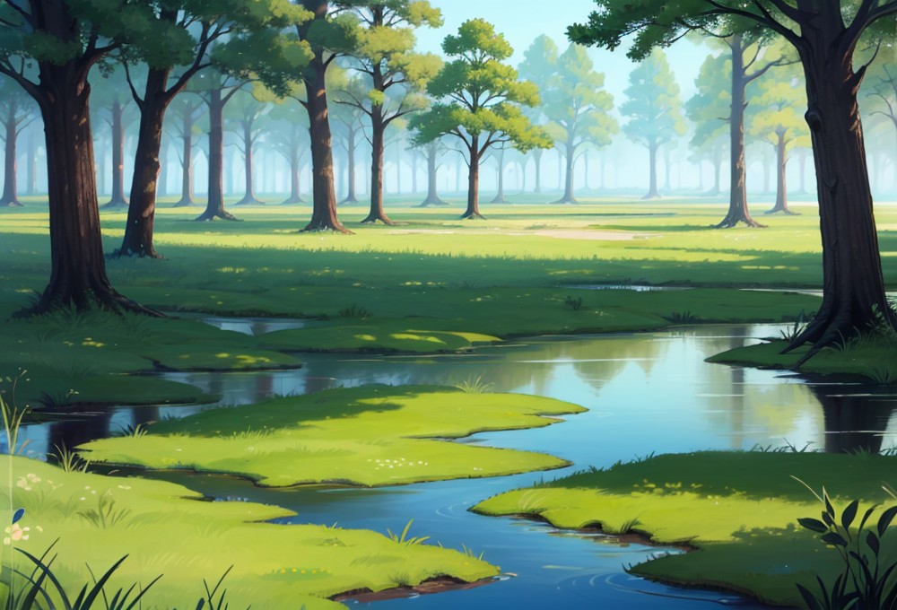 swamp background — Yodayo