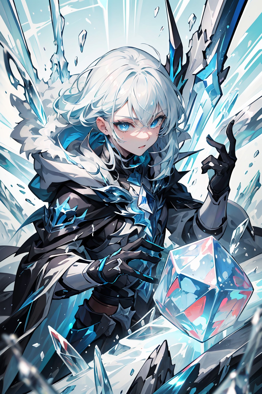 Frost, the Cryomancer — Yodayo